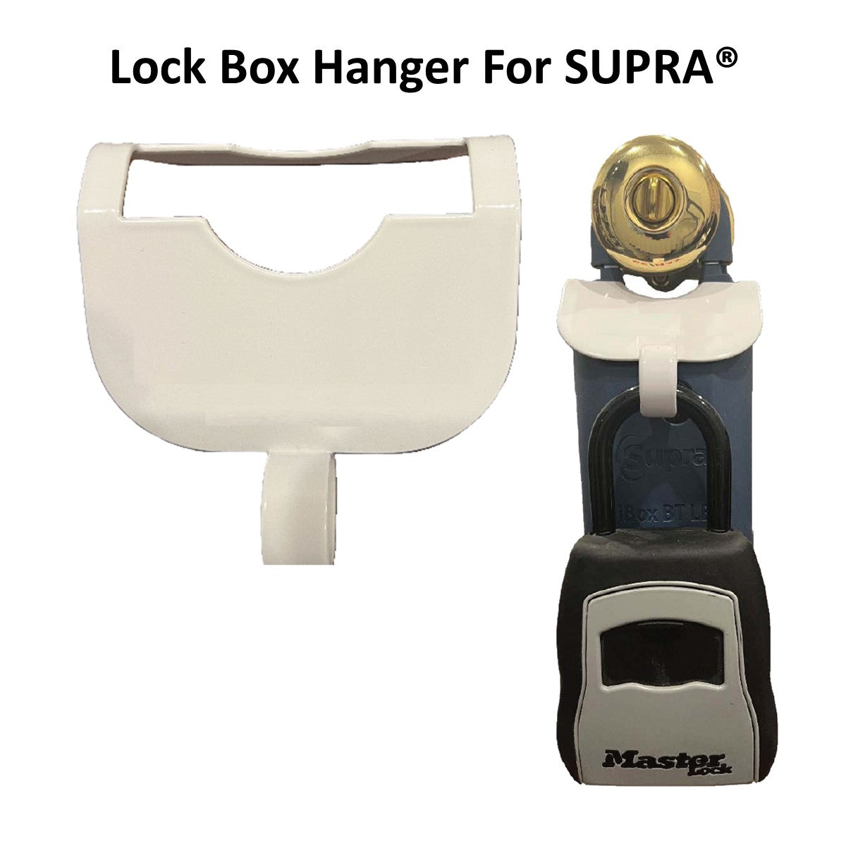 Lock Box Hanger for SUPRA ® – LockBoxBuddy.com