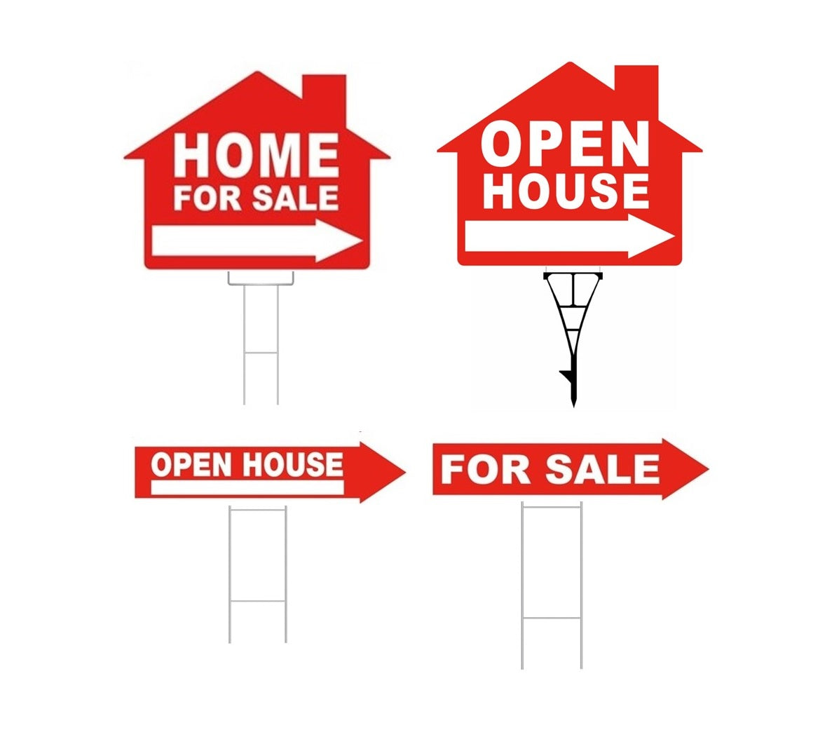 Stock Corrugated Plastic Signs – LockBoxBuddy.com